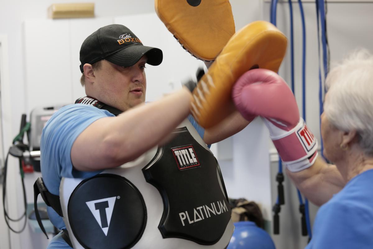 Rock Steady Boxing & Fight Back UH20 Photos | West Morris Area YMCA